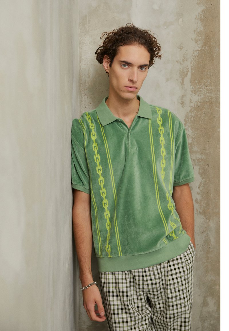 Obey Clothing PENSA - Polo - jade multi/verde - Zalando.es