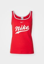 Nike Sportswear TANK - Top - fire red/light iron/red - Zalando.ie