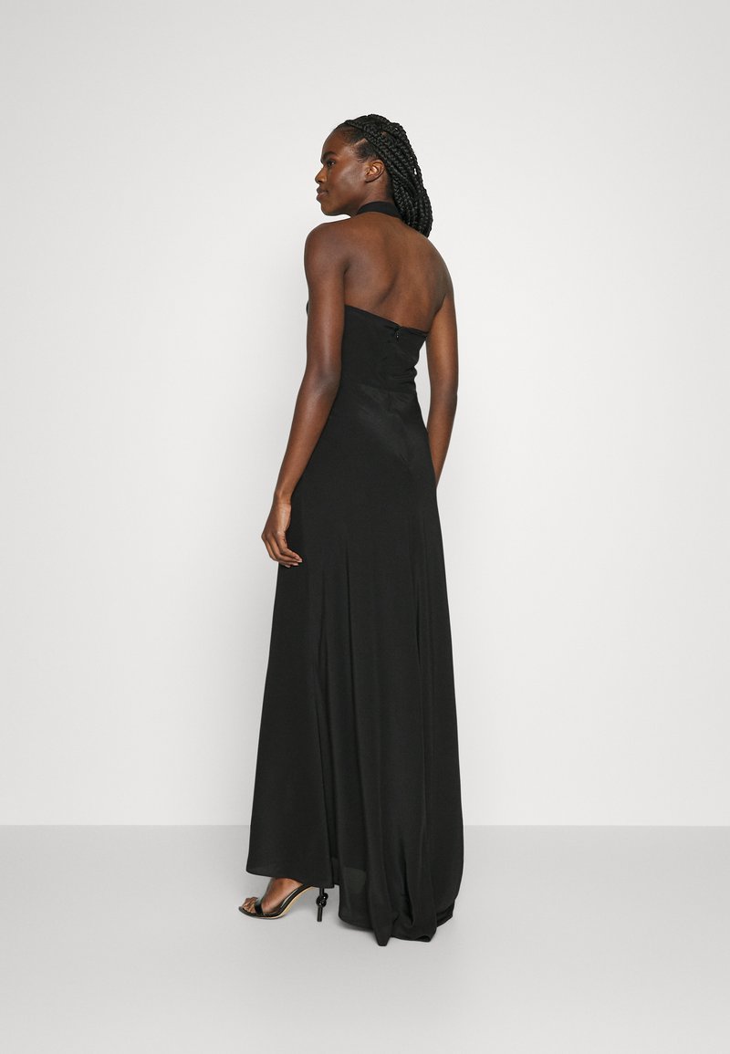 KARL LAGERFELD MAXI FAN DRESS - Koktailové šaty/večierkové šaty - black ...