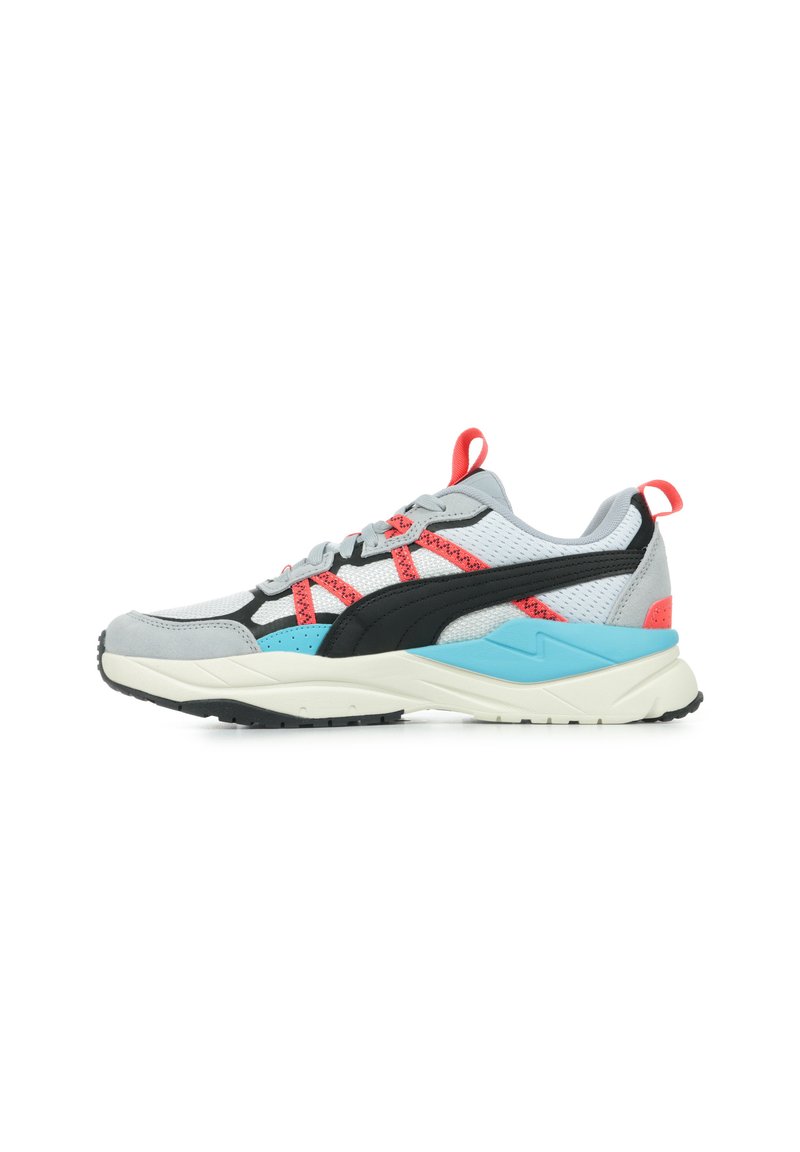 Puma X-RAY TOUR - Sneakers laag - gray fog black active red/grijs ...