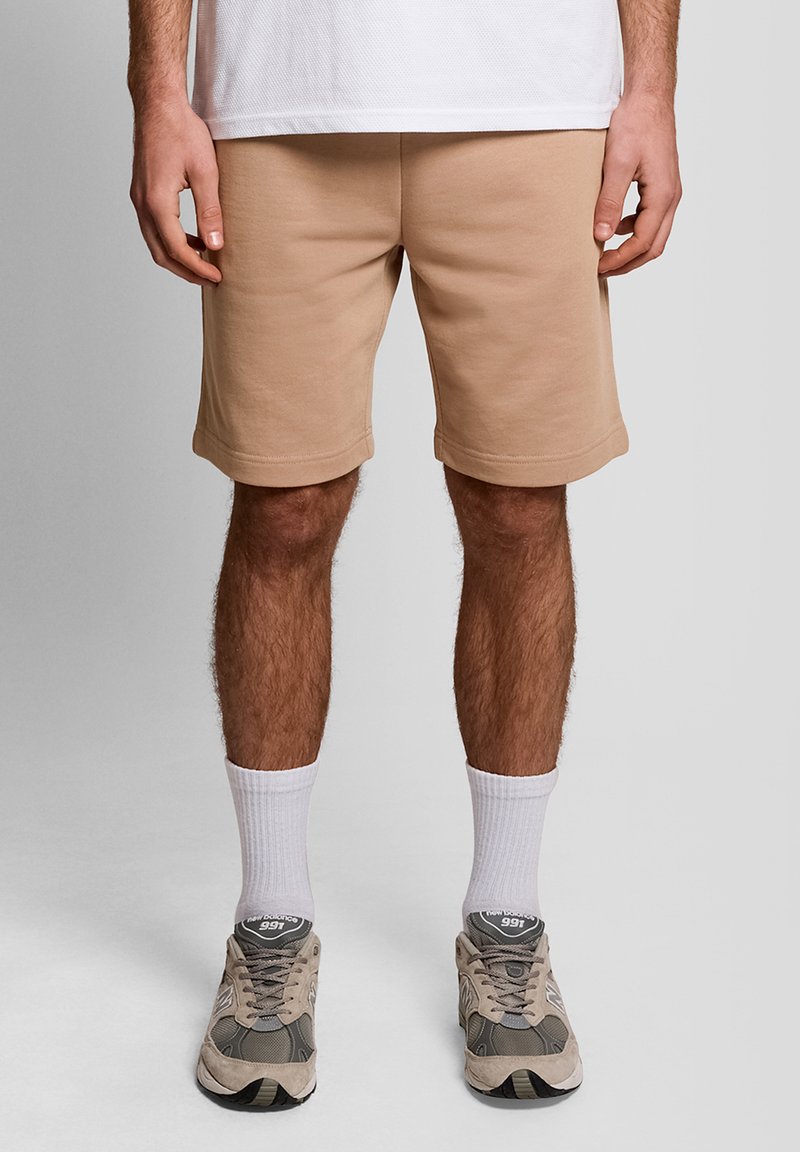 Lyle & Scott PLAIN - Trainingsbroek - barley/bruin - Zalando.nl