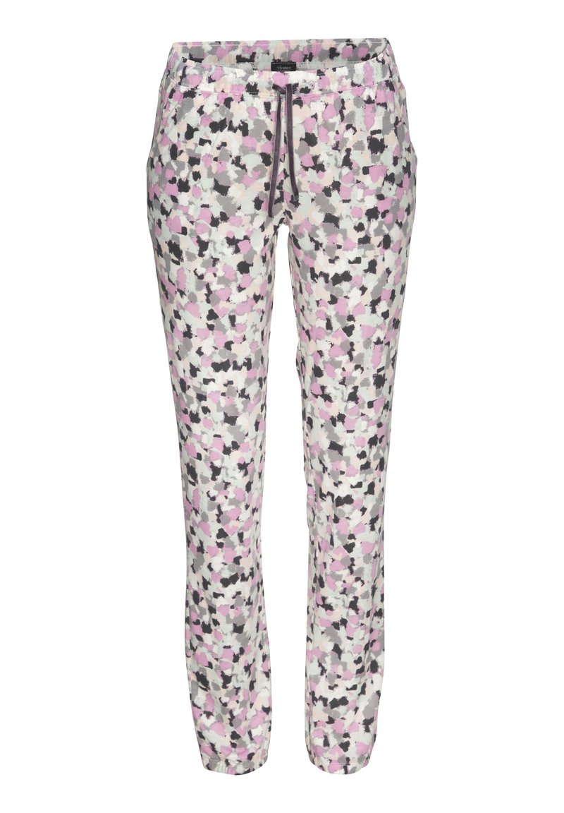 LASCANA Pyjamahousut/-shortsit - bunt getupft/valkoinen - Zalando.fi
