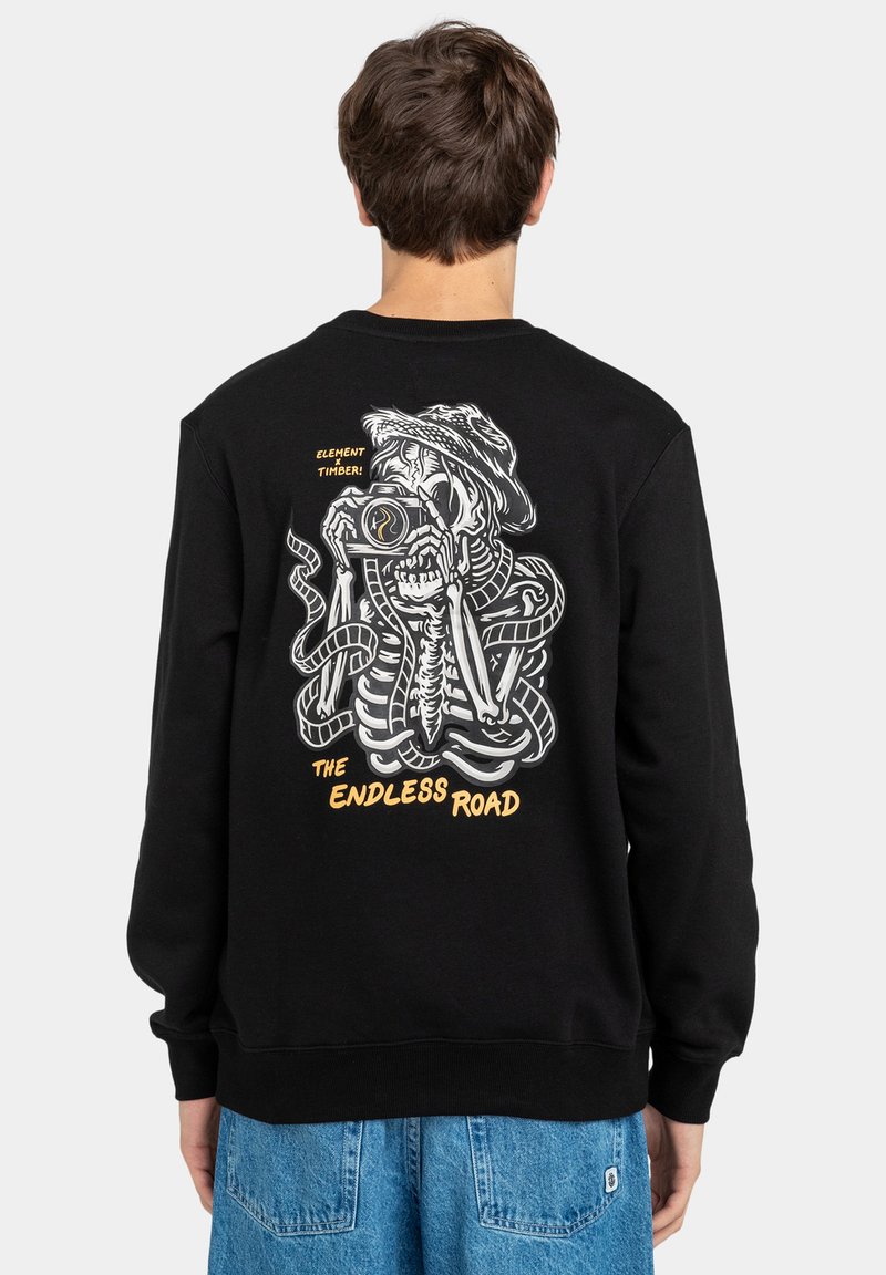 Element TIMBER CAPTURED - Sweater - black/zwart - Zalando.nl