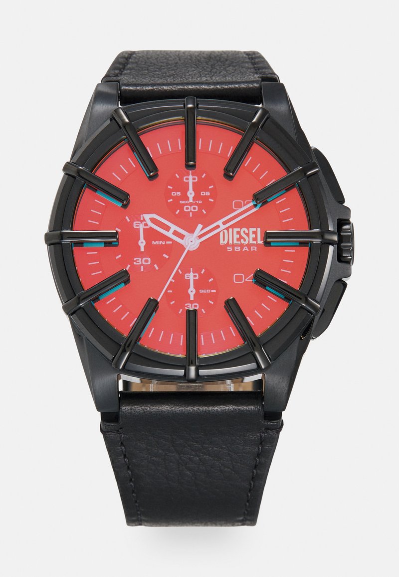 Diesel FRAMED WATCH - Chronograph - black/schwarz - Zalando.de