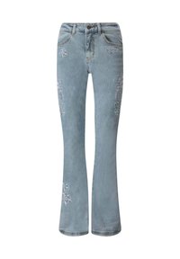 Ed Hardy GEISHA MIRROR - Bootcut jeans - blue/blauw - Zalando.nl