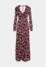 Diane von Furstenberg SEAN DRESS - Maxiklänning - black/flerfärgad ...