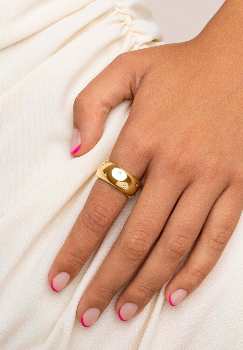 Singularu CURVE RAINBOW - Ring - oro/goldfarben - Zalando.de
