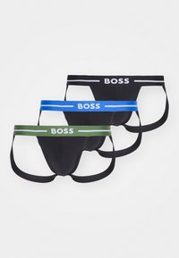 BOSS JOCKSTRAP BOLD 3 PACK - Briefs - black - Zalando
