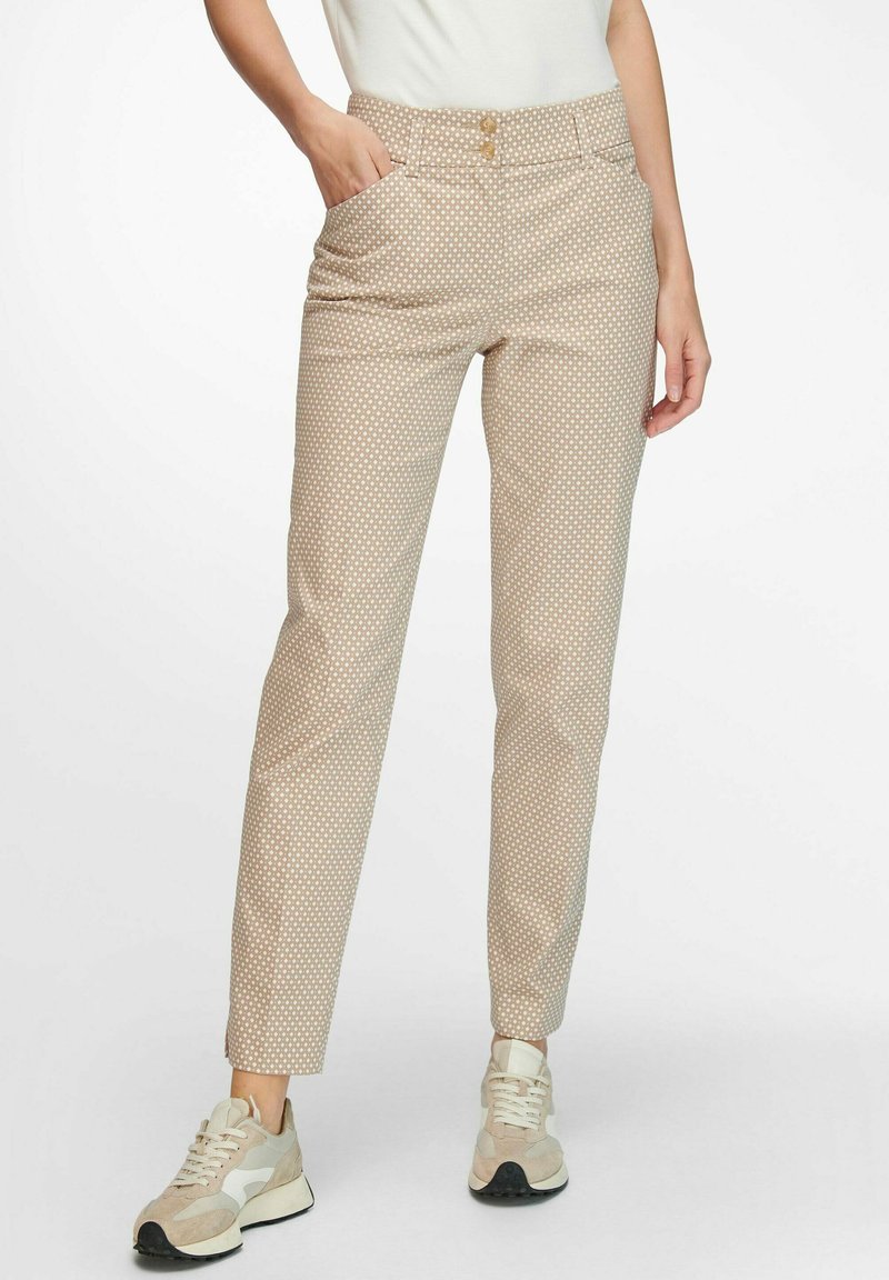 Basler Trousers - haselnuss off white/beige - Zalando.de