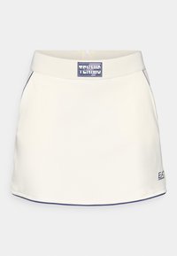 EA7 Emporio Armani TRAIN TENNIS CLUB SKIRT - Športno krilo - star white ...