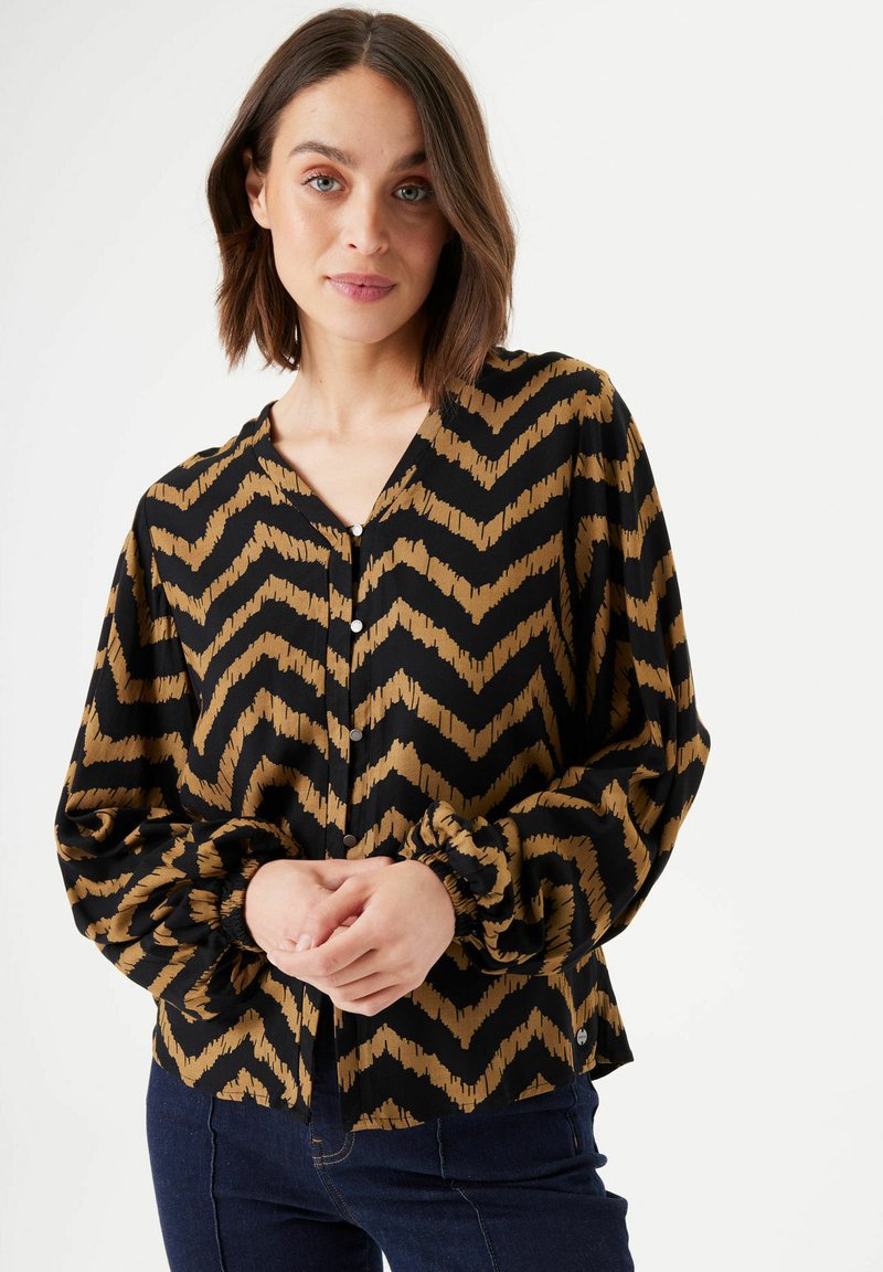 Garcia Blouse - golden brown/bruin - Zalando.nl