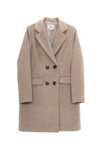 System Action CLASSIC CUT - Klasikinis paltas - beige/smėlinė - Zalando.lt