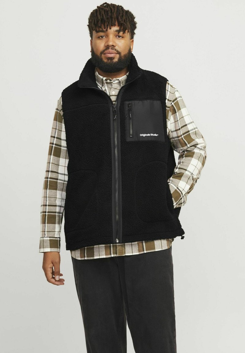 Jack & Jones Kamizelka/czarny - Zalando.pl