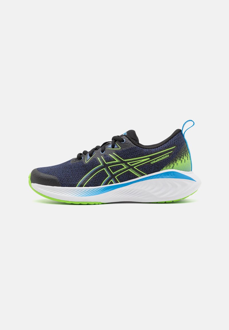 ASICS GEL-CUMULUS 25 UNISEX - Løpesko for vei - black/electric lime ...