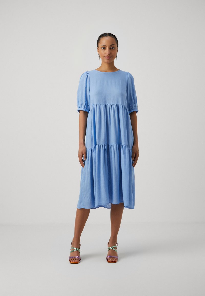 ONLY ONLTOKYO 2/4 MIDI DRESS - Day dress - azurine/blue - Zalando.ie