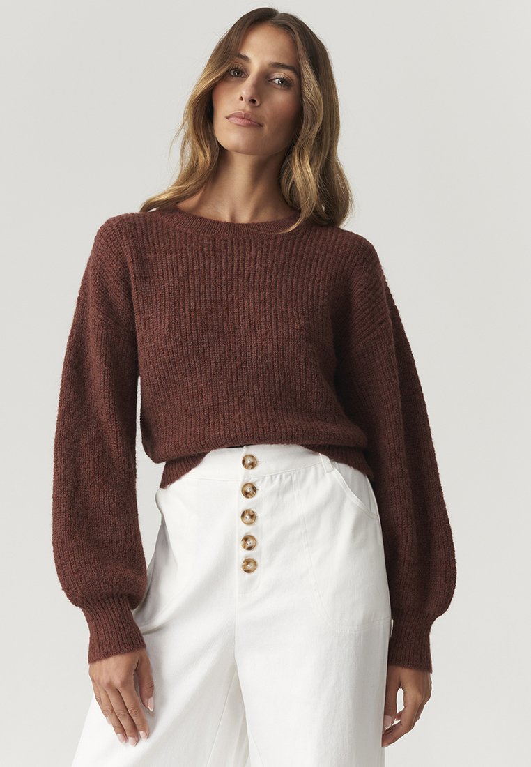 THE FATED HARDIE CROP - Jumper - rust/brown - Zalando.ie