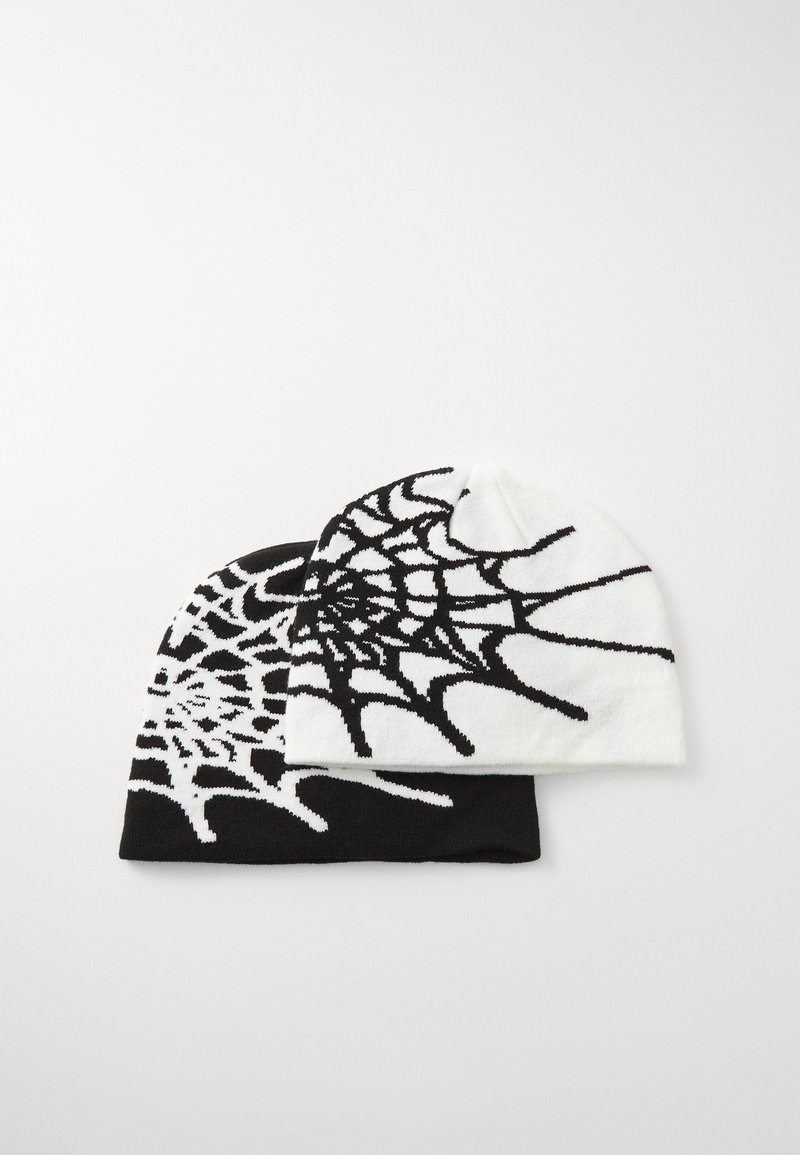 Only & Sons ONSCONNOR BEANIE UNISEX 2 PACK - Gorro - black/white/negro ...