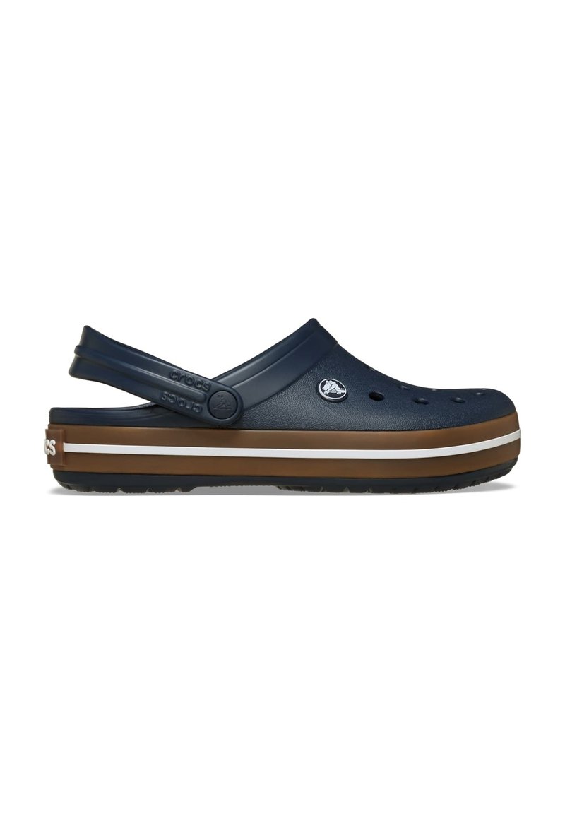 Crocs CROCBAND GUM - Clogs - navy/mottled blue - Zalando