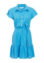 Cache Cache MIT GÜRTEL - Vestido camisero - bleu/azul - Zalando.es