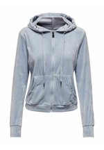 ONLY ONLREBEL - Zip-up sweatshirt - eventide/blue - Zalando.de