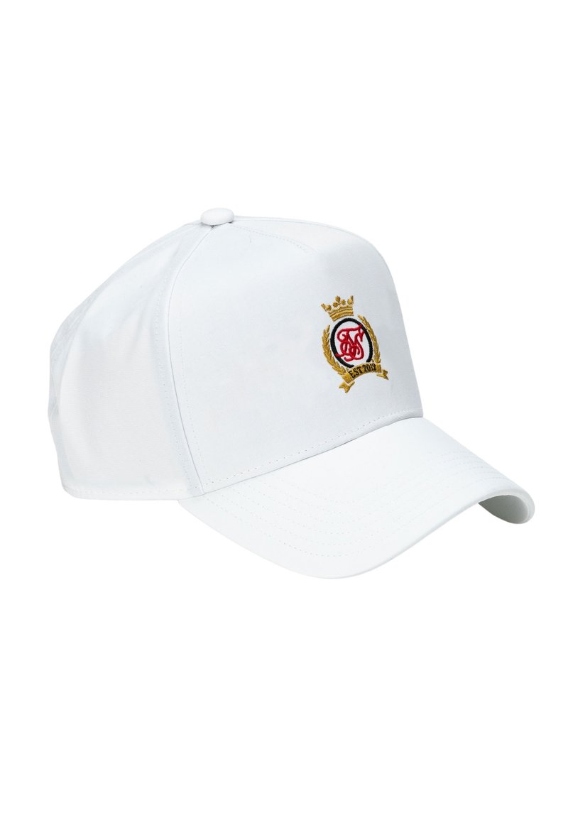 SIKSILK EMBROIDERED BRANDED - Cap - white/weiß - Zalando.de