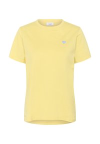 Saint Tropez T-shirt basic - lemon meringue/geel - Zalando.be