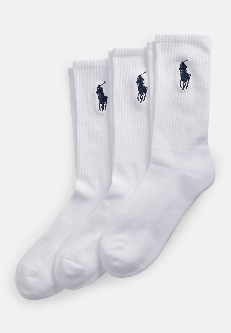Polo Ralph Lauren BIG CREW 3 PACK - Socken - white/weiß - Zalando.de