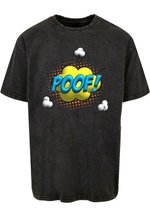 Merchcode POOF COMIC TEE - T-Shirt print - black/schwarz - Zalando.at