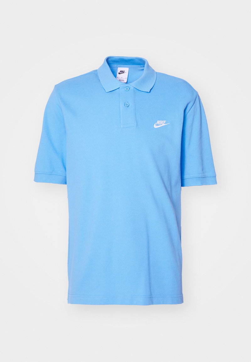 Nike Sportswear CLUB - Piké - university blue/white/blå - Zalando.se