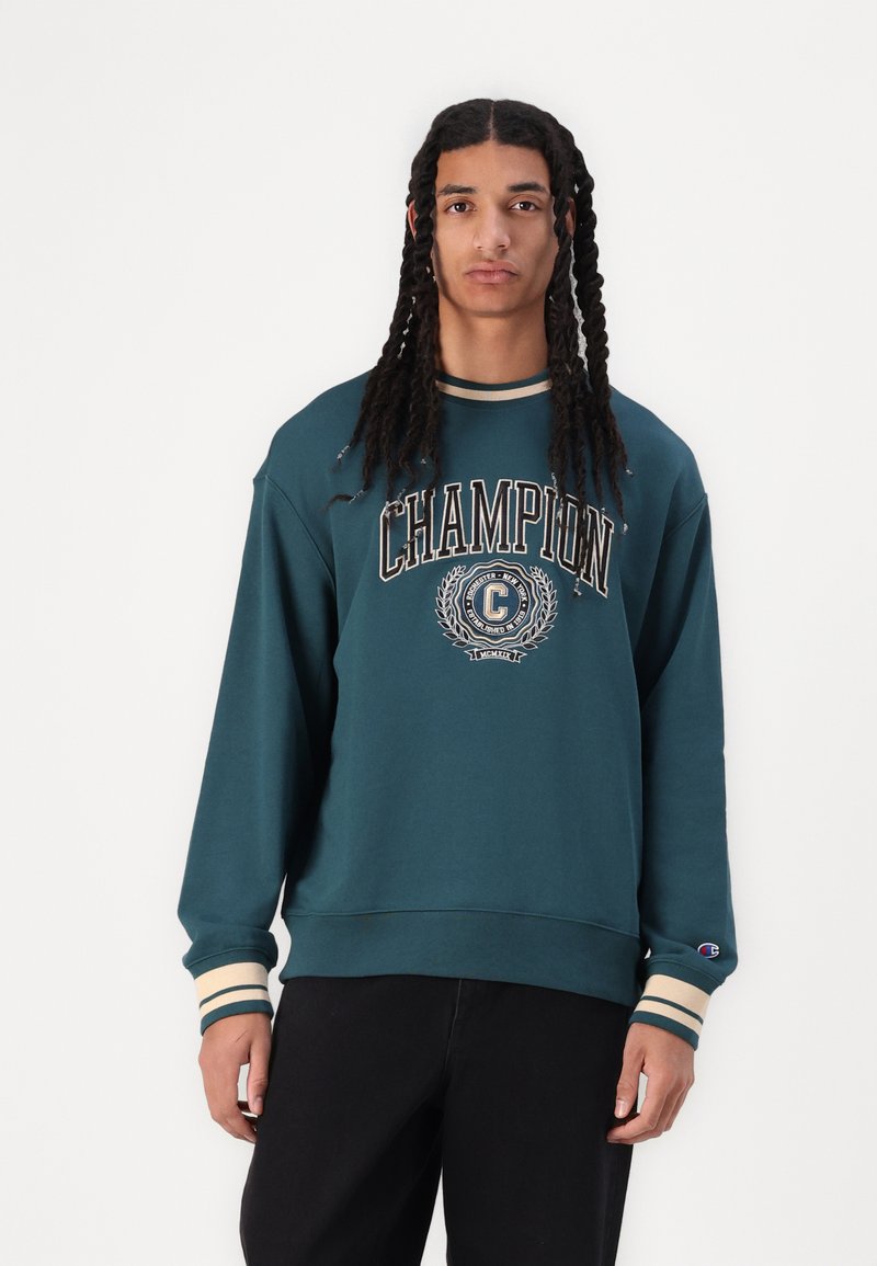 Champion Rochester COLLEGE CREW NECK - Sweatshirt - green - Zalando.ie