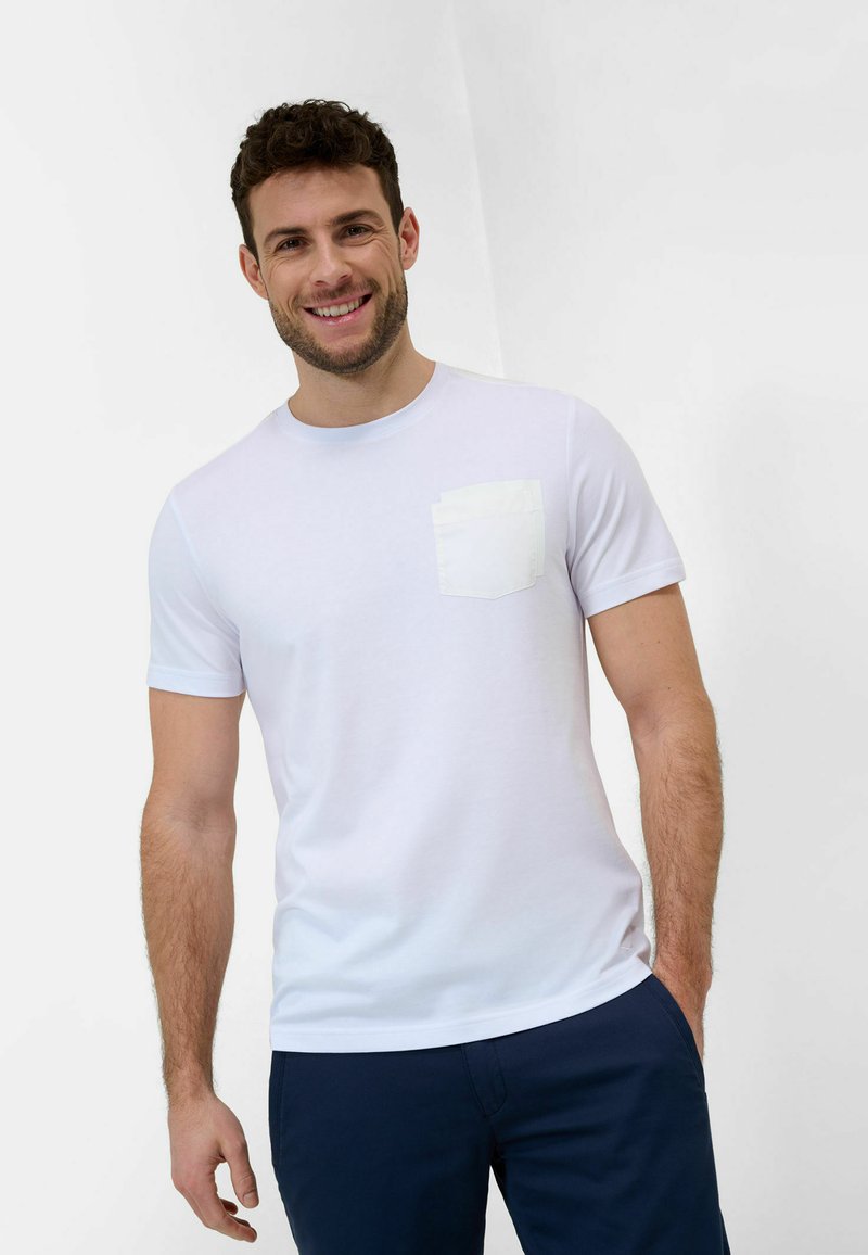 BRAX STYLE TRENT - Basic T-shirt - white - Zalando.de