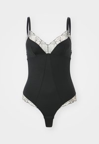 Chantelle PULP TATTOO LOVE BODYSUIT - Body - black/golden beige/black ...