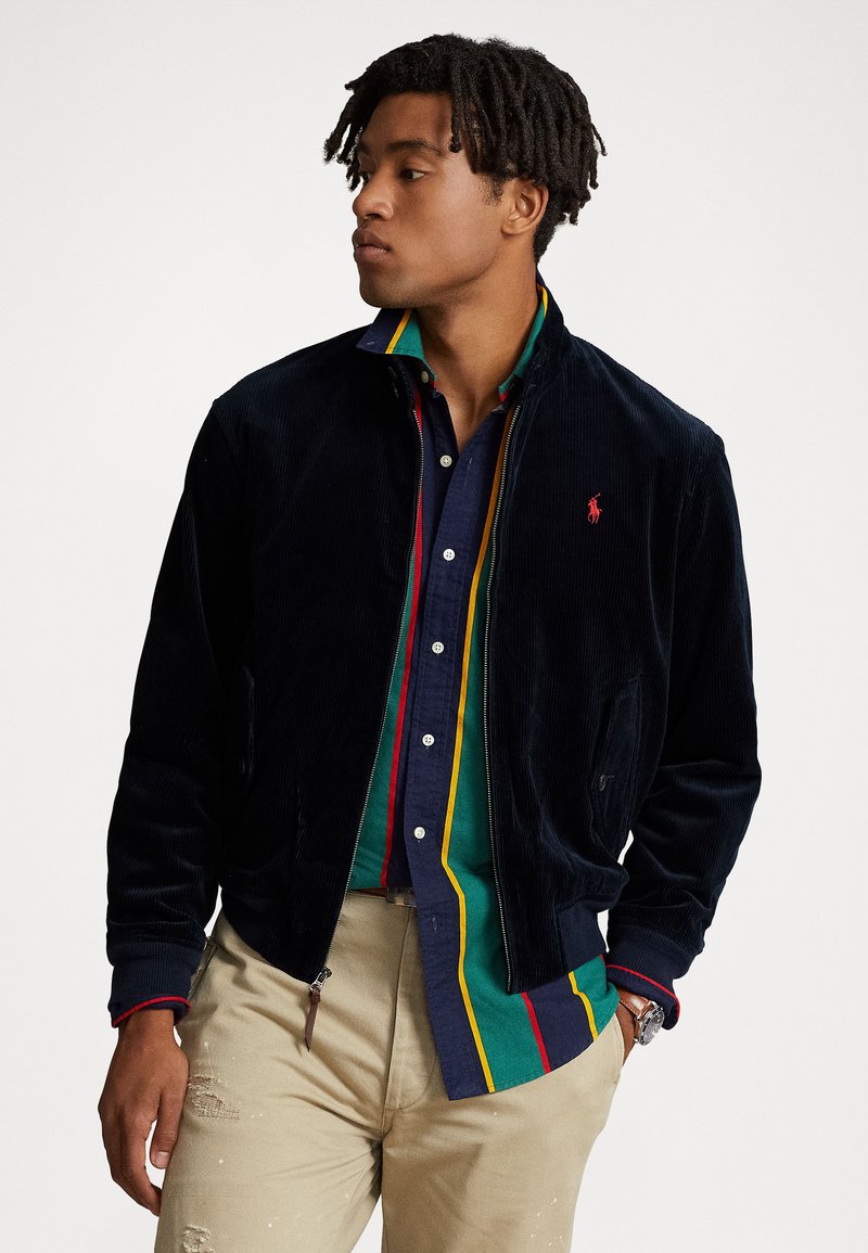 Polo Ralph Lauren LINED JACKET - Bombertakki - aviator navy ...