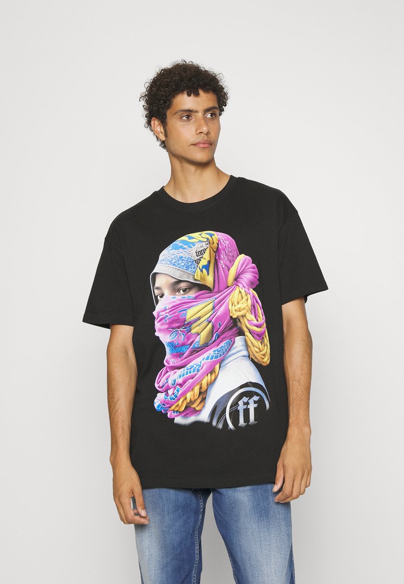 Forgotten Faces RIDER UNISEX - T-shirt con stampa - black/nero - Zalando.it