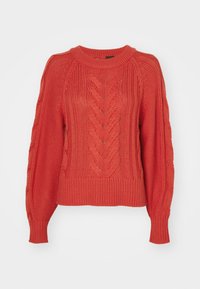BOSS FORTA - Jumper - light/pastel red/red - Zalando