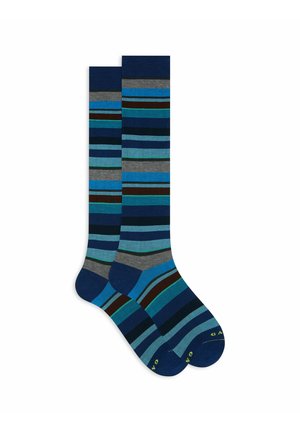 Gallo STRIPES - Calzettoni - noce royal/beige - Zalando.it