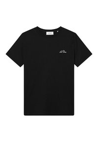 Les Deux CREW - Basic T-shirt - black - Zalando