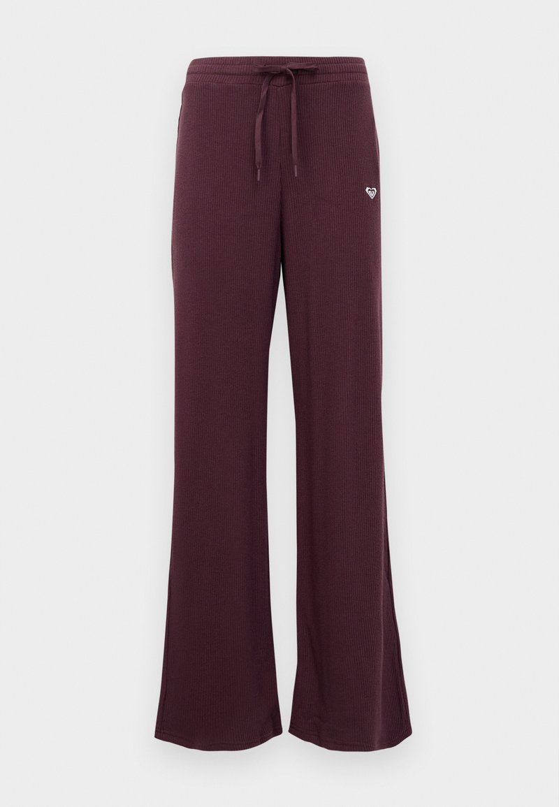 Roxy RISE VIBE NEW WIDE LEG - Jogginghose - huckleberry/bordeaux - Zalando