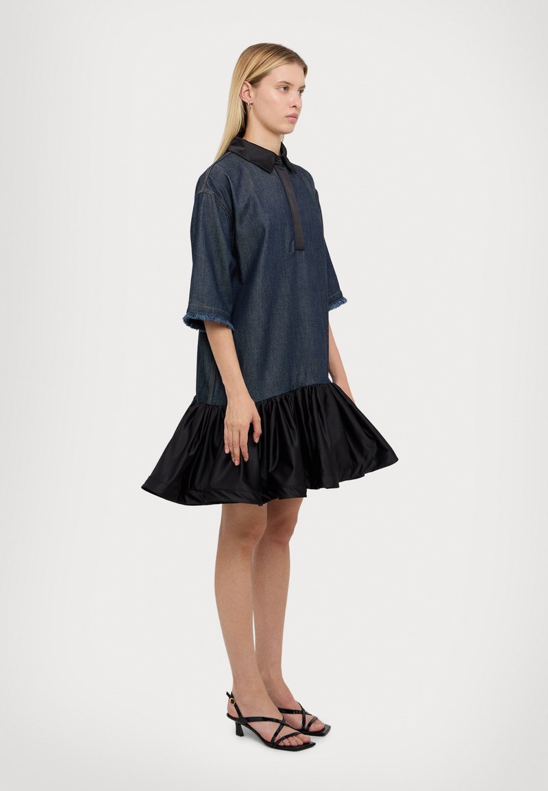 AZ Factory AMARA DRESS - Denim dress - denim/blue-black denim - Zalando