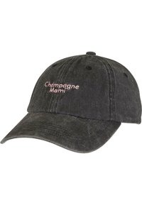 PICA PICA CHAMPAGNE MAMI - Cap - washedblack/black - Zalando