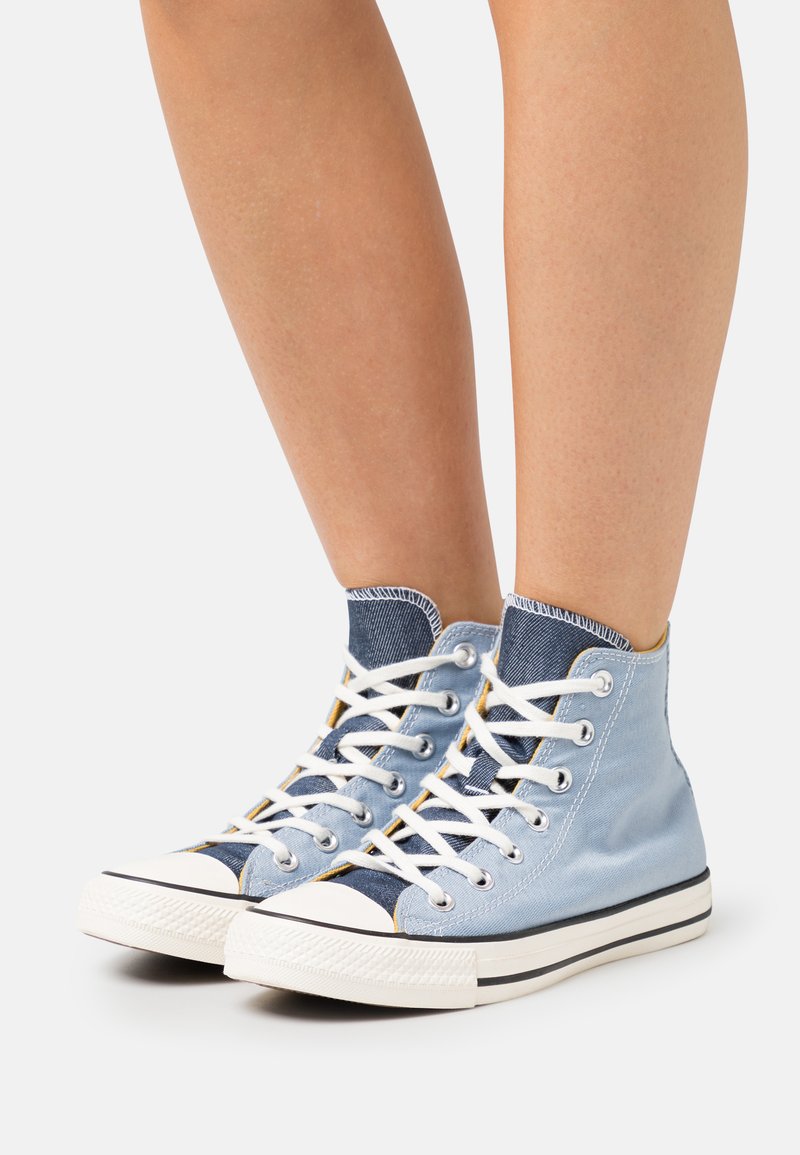 Converse CHUCK TAYLOR ALL STAR FASHION - High-top trainers - ocean ...