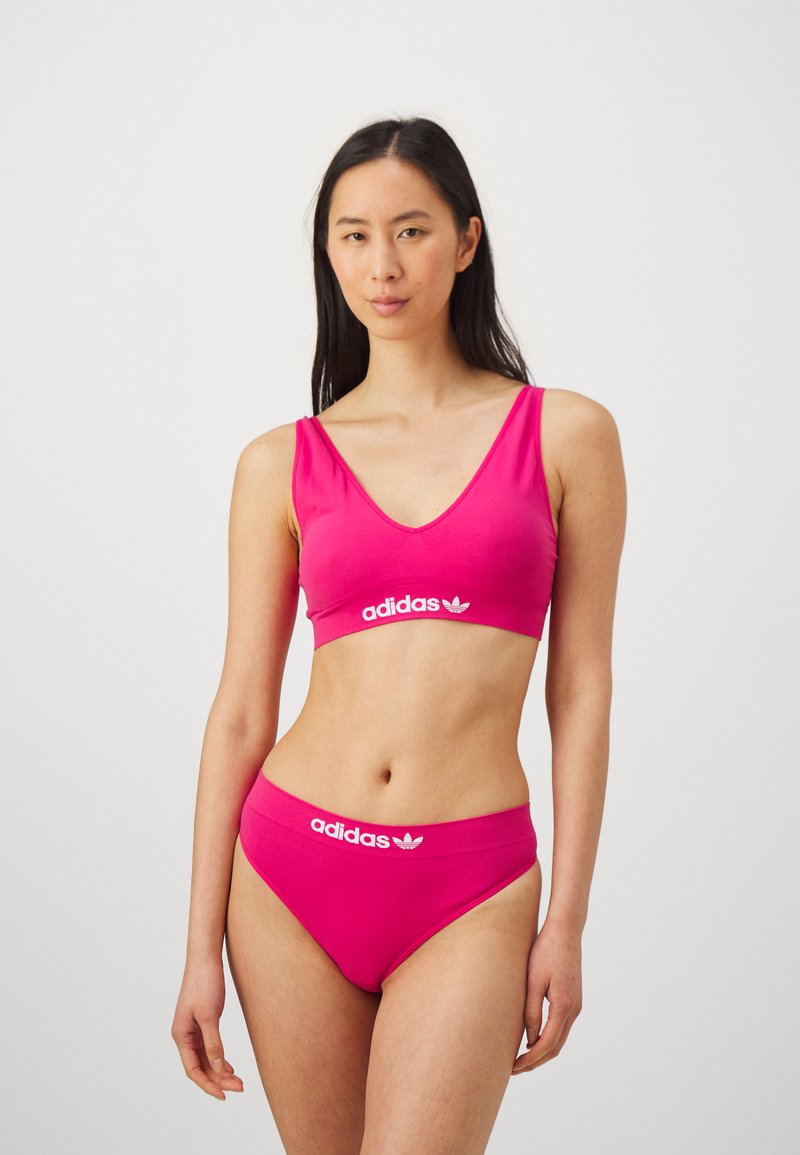 adidas Originals THONG 2 PACK - String - pink/black/ljusrosa - Zalando.se