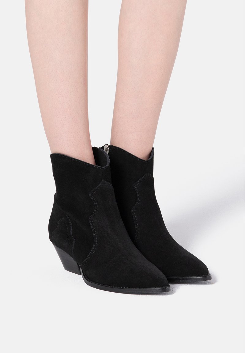 L37 SO FINE - Botine cowboy/biker - black/negru - Zalando.ro