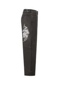 Ed Hardy RELAXED SEAM DETAIL - Jeans Relaxed Fit - black/black denim ...