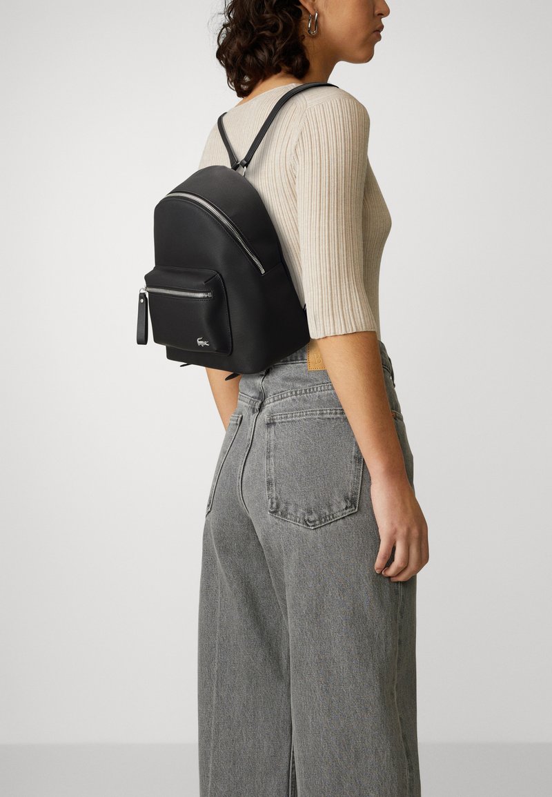 Lacoste DAILY LIFESTYLE BACKPACK - Rucksack - noir/black - Zalando.co.uk