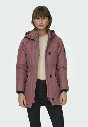 ONLY ONLNEWELLEN RAINCOAT - Parka - rose brown/roze - Zalando.nl