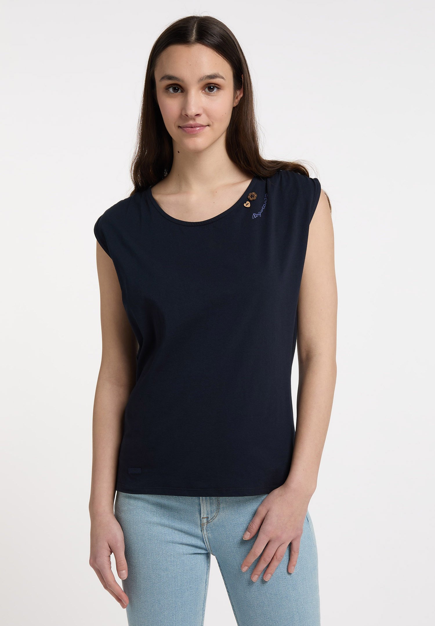 Ragwear GREETA - T-Shirt basic - navy/dunkelblau - Zalando.ch