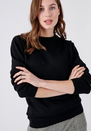 Damart COL ROND - Pullover - noir - ZALANDO.FR