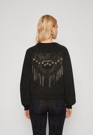 Guess SCRIPT - Sweater - jet black/zwart - Zalando.nl