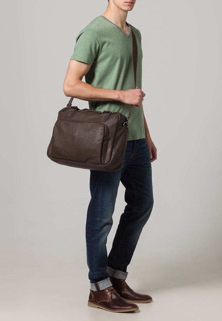 TOM TAILOR JACK - Laptop bag - brown/dark brown - Zalando.co.uk